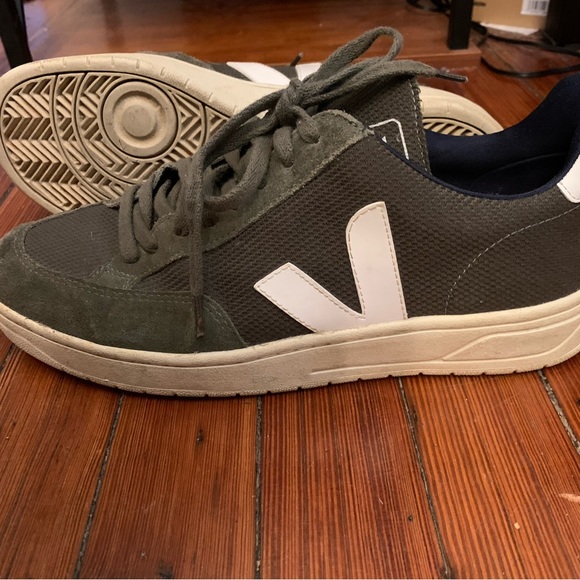 Veja | Shoes | Vejas V2 Vegan Bmesh Olive White | Poshmark